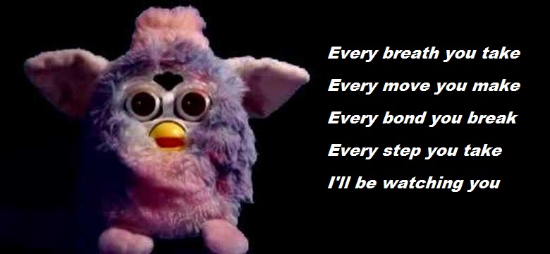“Every Breath You Take” Performed By Creepy Furbies